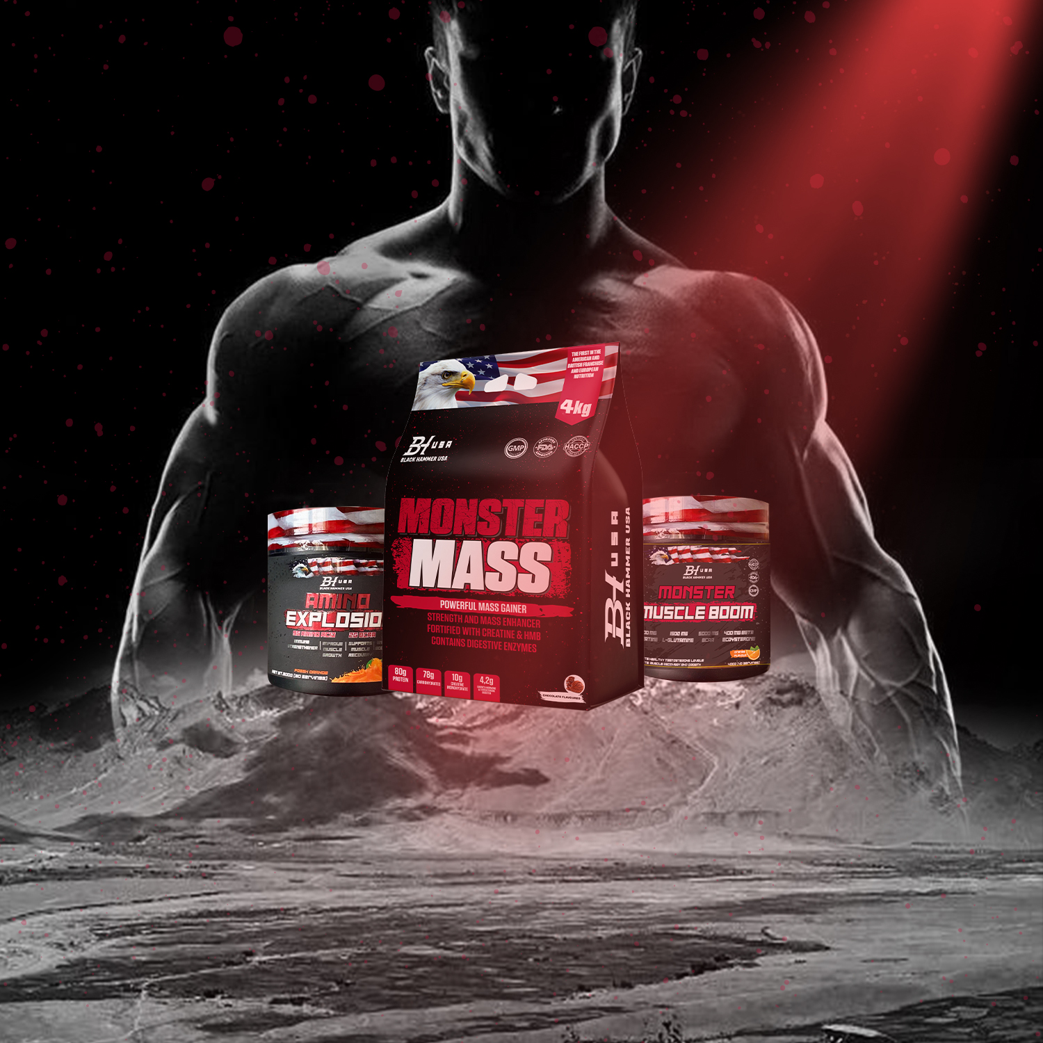 BLACK HAMMER NUTRITION Monster Line Here you will find BHN supplements ...