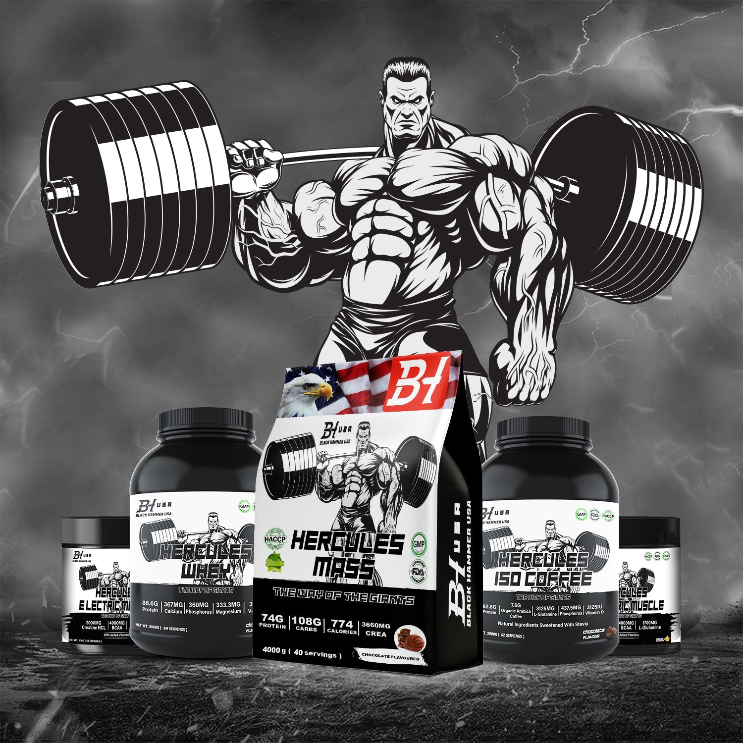 BLACK HAMMER NUTRITION - Supplements & Sports Nutrition