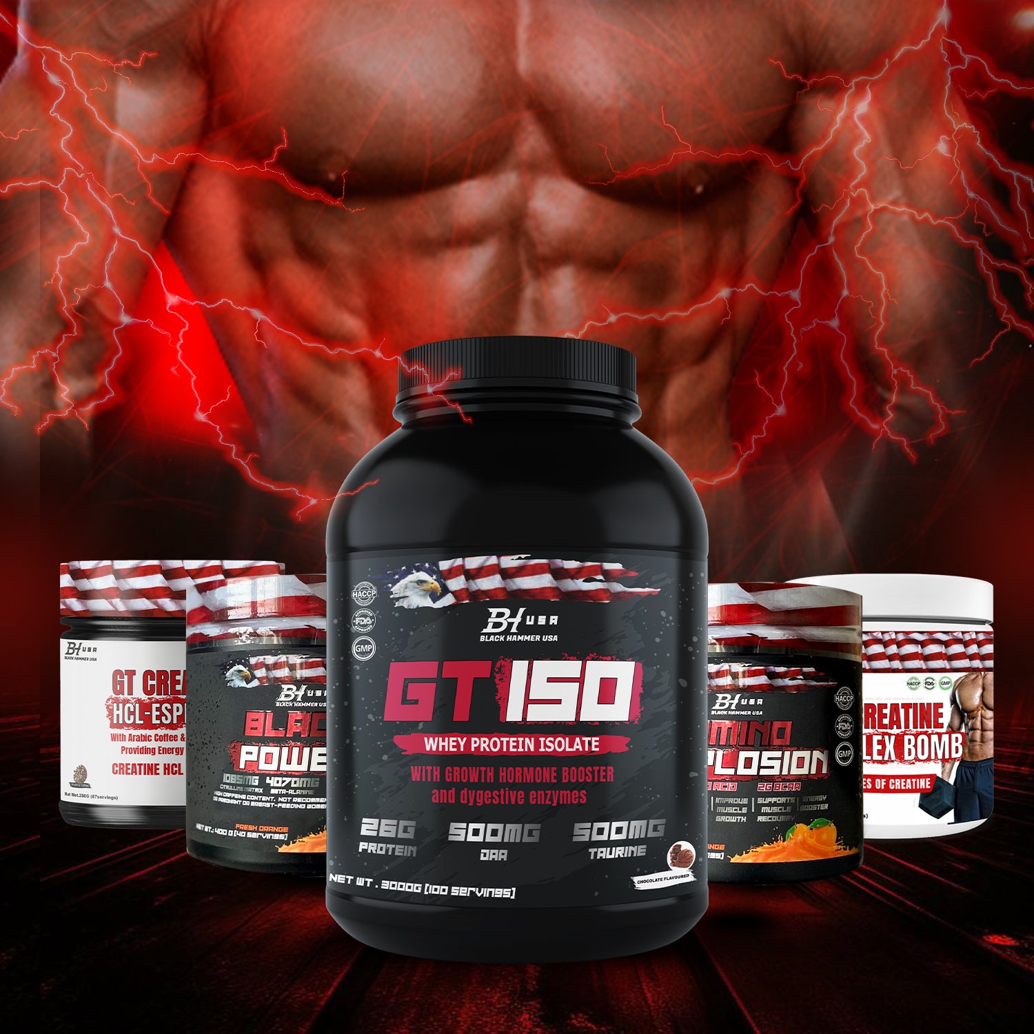 BLACK HAMMER NUTRITION - Supplements & Sports Nutrition